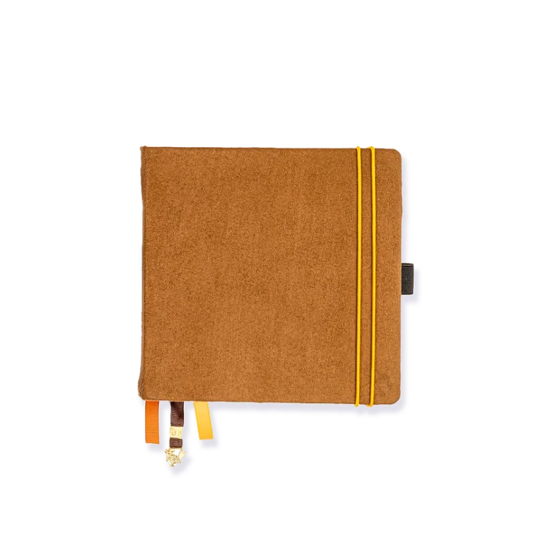 Beautiful 160GSM Classic Brown Doodler Notebook - Dance of Chaos